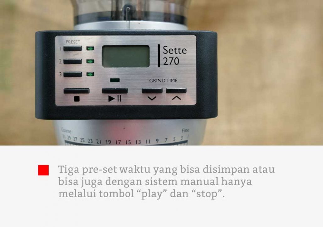 Baratza Sette 270 – Cikopi
