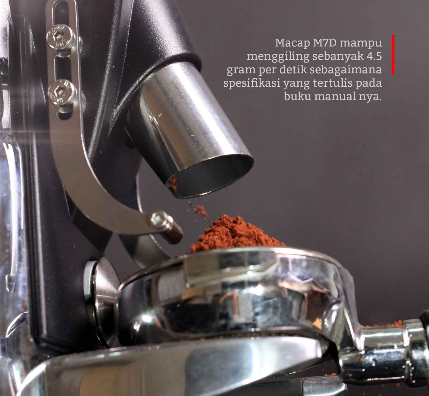 Grinder : Macap M7D – Cikopi